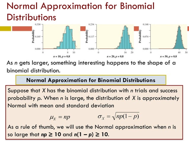 Chapter 5 part2- Sampling Distributions for Counts and Proportions ...