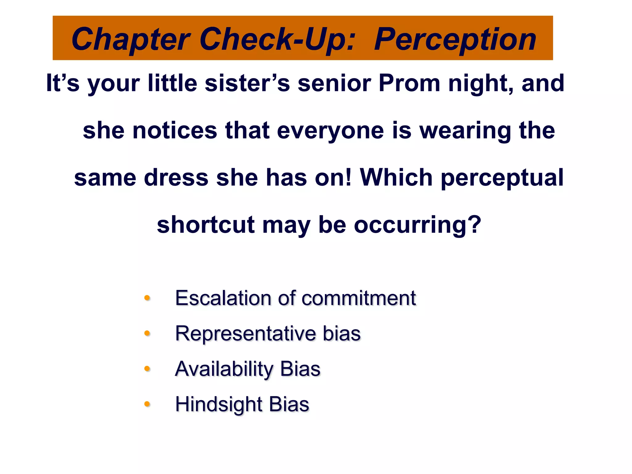 Chapter 5 perception and individual decision making | PPT