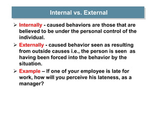 Chapter 5 perception and individual decision making | PPT