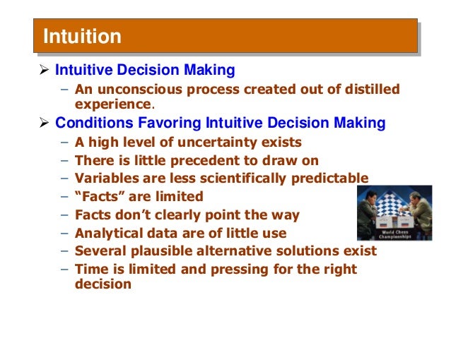 Chapter 5 perception and individual decision making