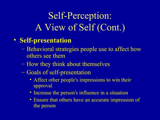 Perception, Attitudes, and Personality | PPT
