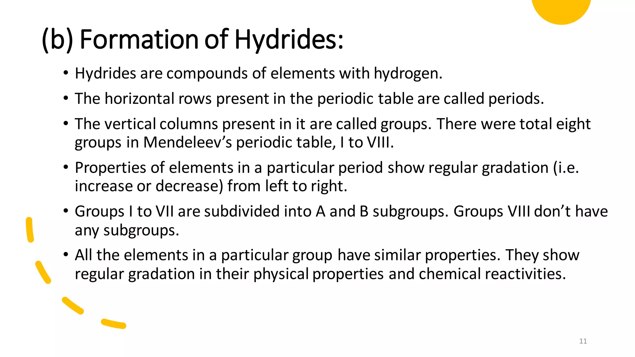 Chapter - 5, Periodic Classification of Elements, Science, Class 10 | PDF