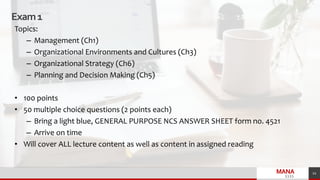 Chapter 5 planning and decision making (part 2) | PPTX