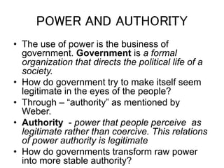 Power and Authority | PPTX