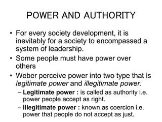 Are Power And Authority A Birthright?