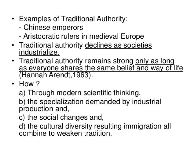Traditional Leadership Examples Of Traditional Authority OpenStax:
