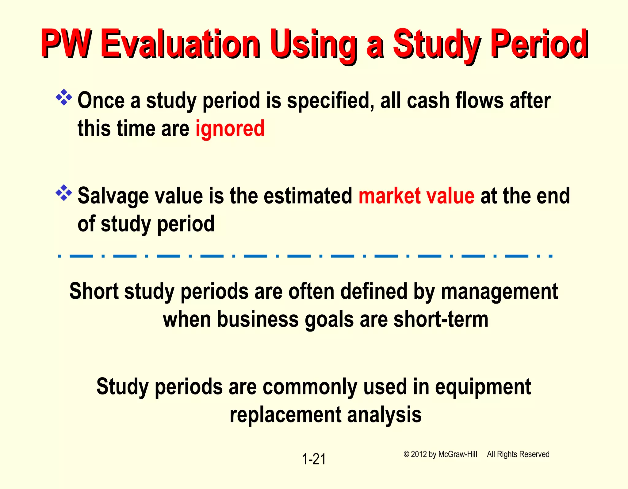 Chapter 5 present worth analysis -with examples | PPT