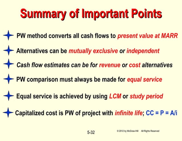 Chapter 5 present worth analysis -with examples | PPT