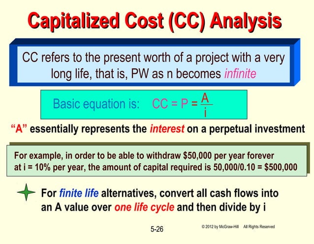 Chapter 5 present worth analysis -with examples | PPT