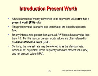 Chapter 5 present worth analysis -with examples | PPT