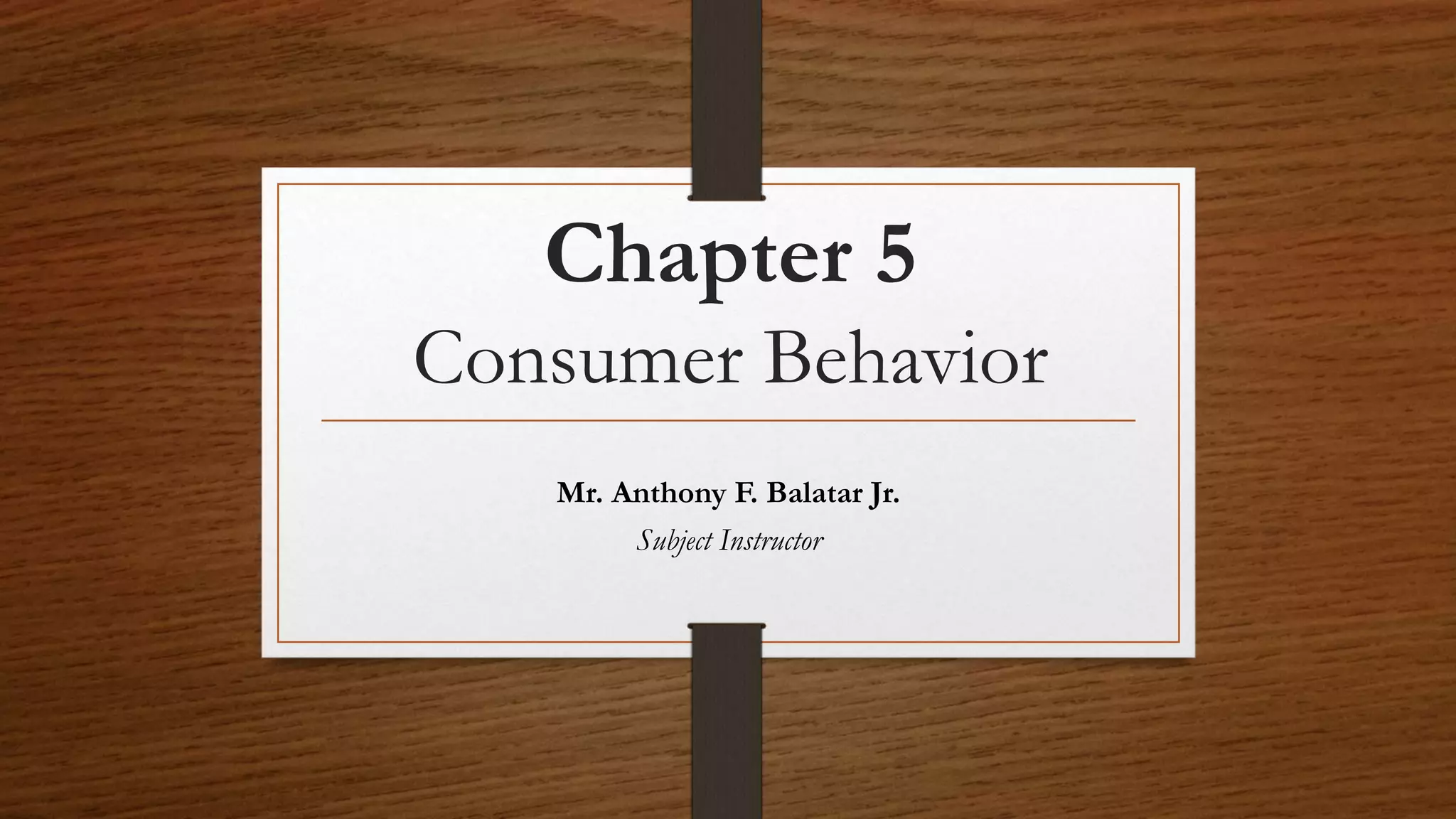 Chapter 5 principles of marketing | PPTX