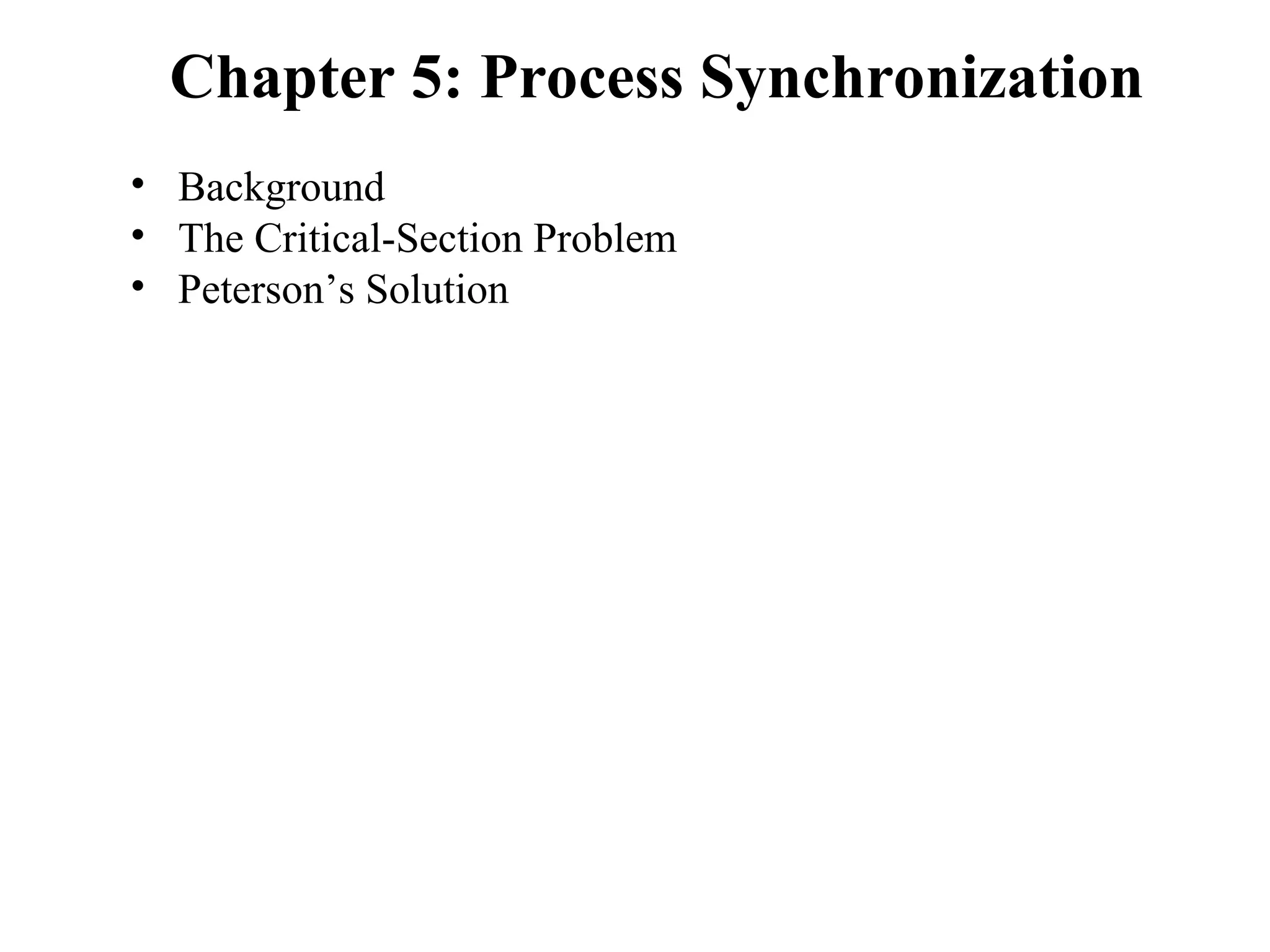 Chapter 5-Process Synchronization (Unit 2).ppt