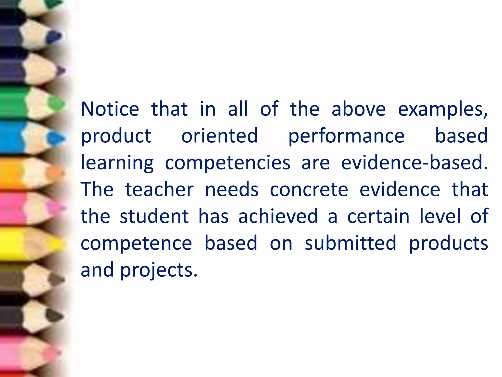 Chapter 5 product-oriented performance-based assessment | PPTX