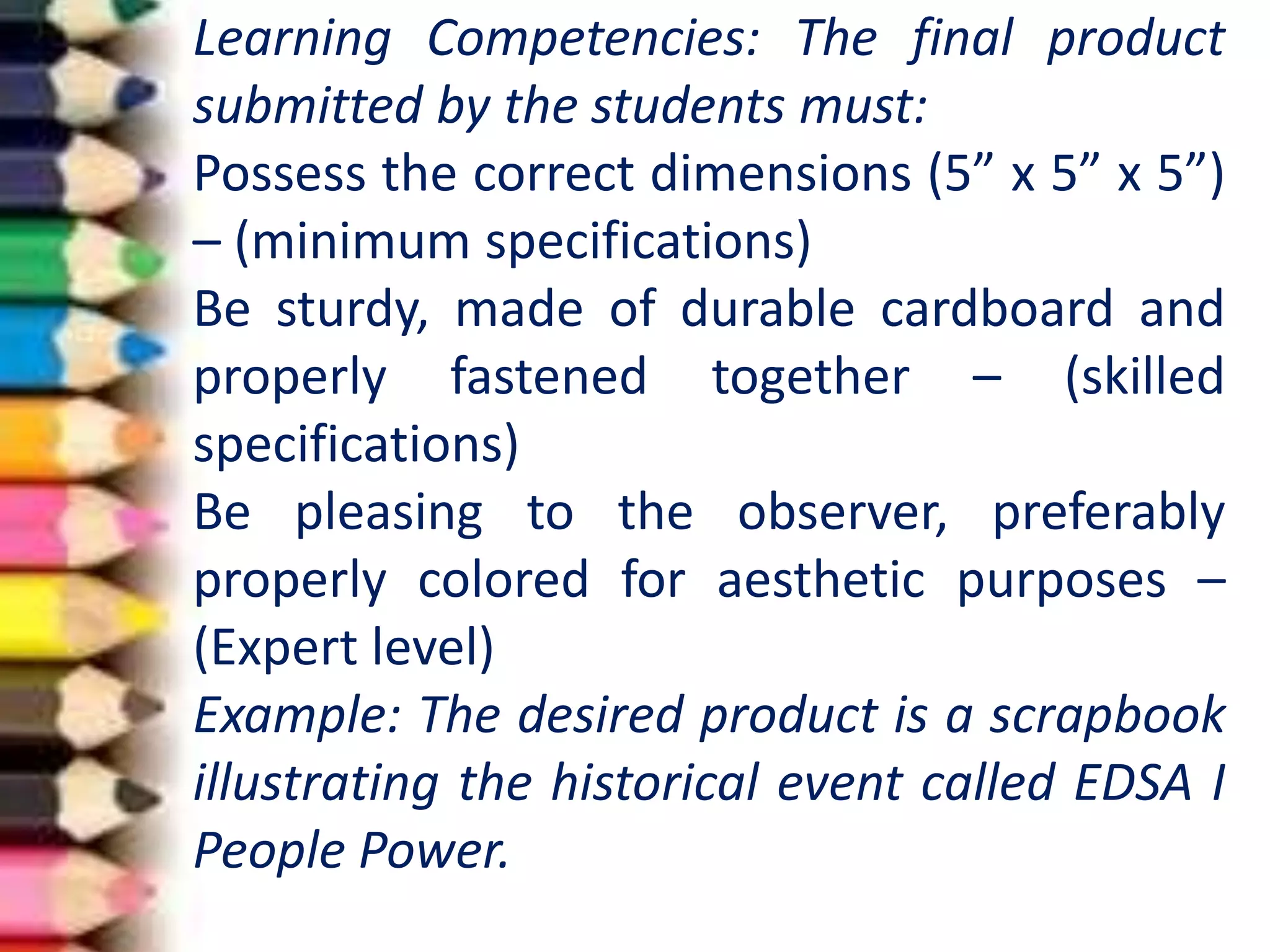Chapter 5 product-oriented performance-based assessment | PPTX