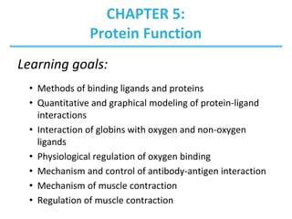 Protein Function - General Biology 2 Lesson | PPT
