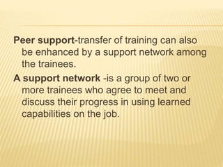 Encourage Manager Support for Training | PPTX