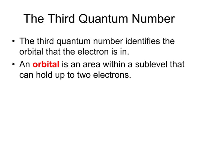 general chemistry - -Quantum Numbers.ppt