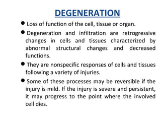 Regeneration & Degeneration | PPT