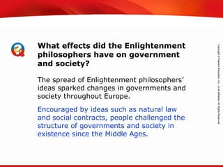 The Enlightenment Philosophy: Key Thinkers and Economic Ideas | PPT