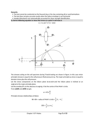 Shear Strength of soil presentation and question answer | PDF