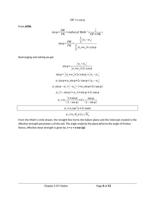 Shear Strength of soil presentation and question answer | PDF