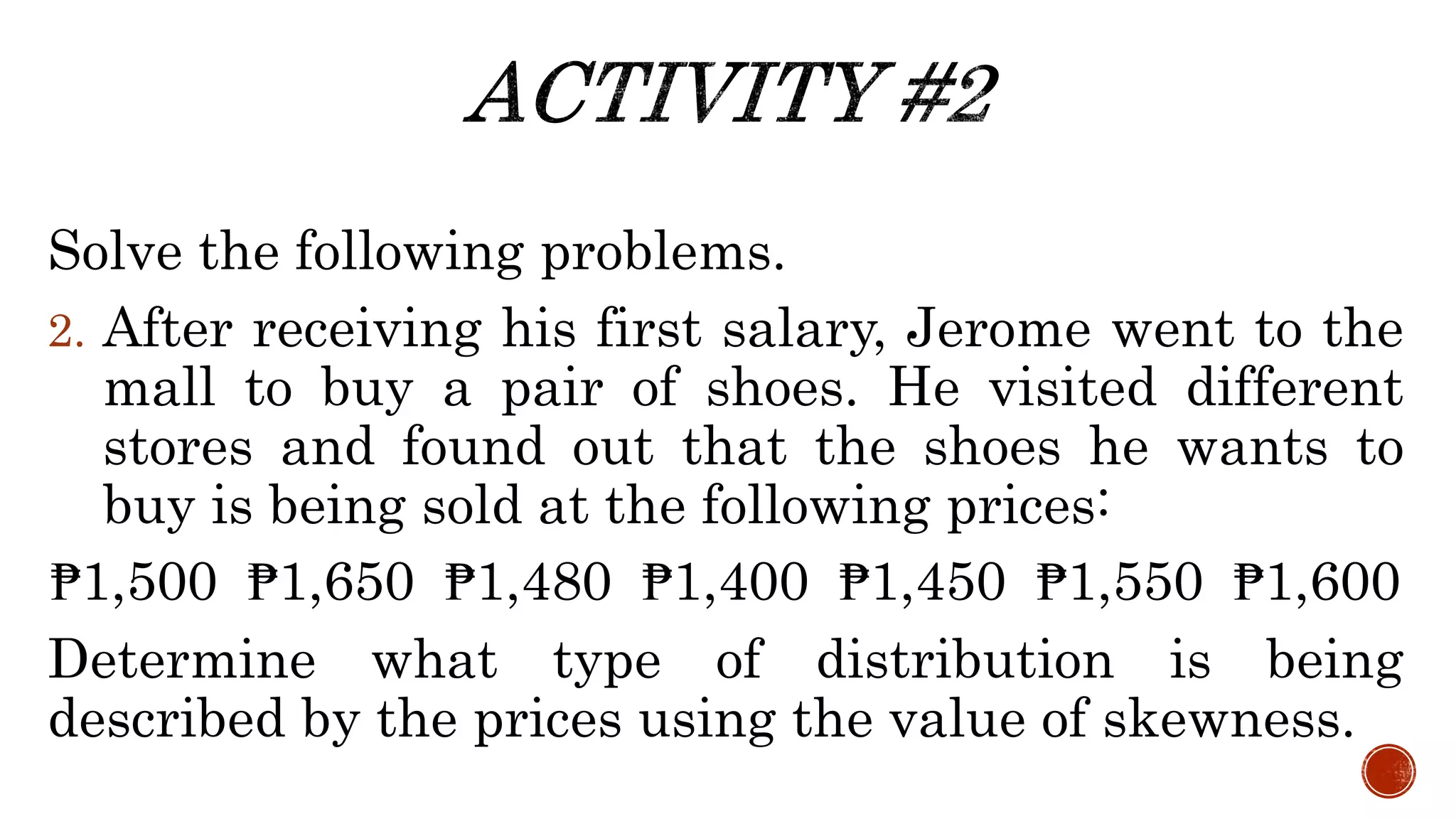 Chapter 5 Skewness Of Random Variable Pptx Consumer Electronics