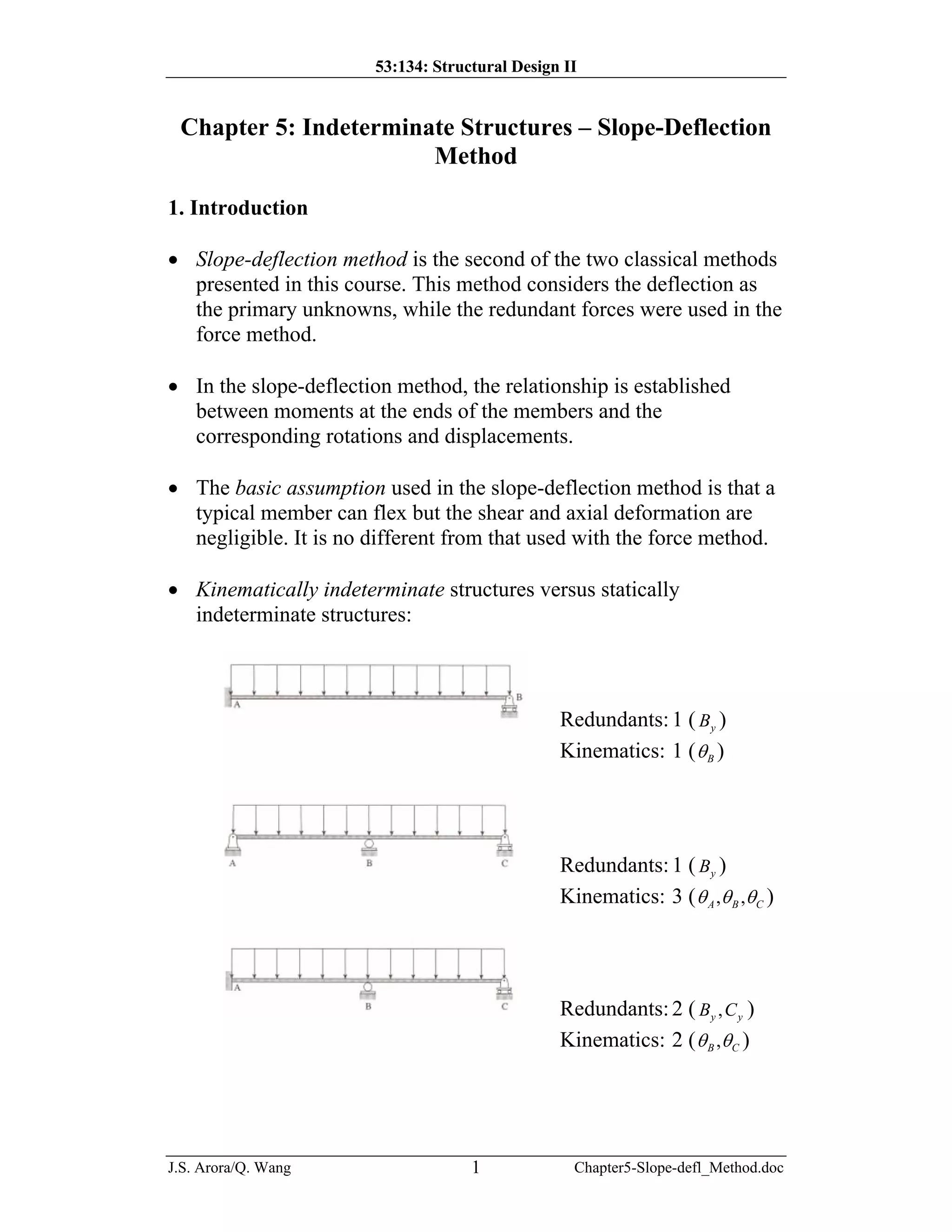 Chapter5 slope-defl method | PDF | Chemistry | Science