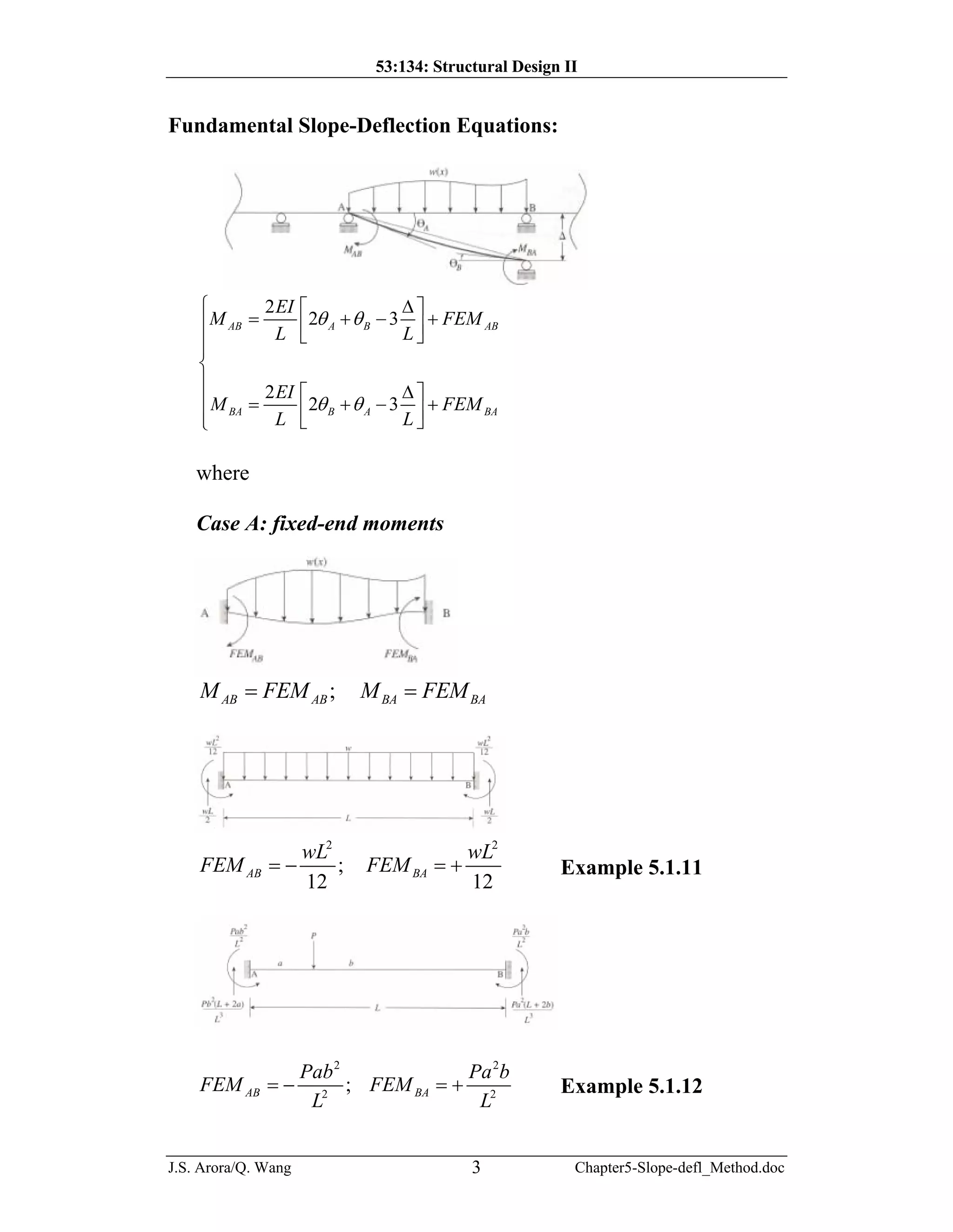 Chapter5 slope-defl method | PDF | Chemistry | Science
