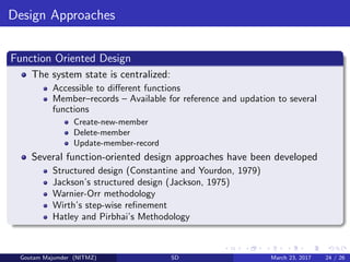 Chapter 5 software design | PDF