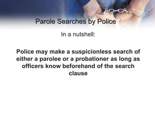 Chapter 5 special law enforcement procedures | PDF