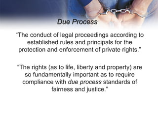 Chapter 5 special law enforcement procedures | PPT