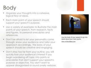 Chapter 5 - Speech Preparation in Business Setting.pptx