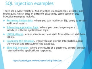 Chapter 5 - SQL-Injection-NK.pdf | Databases | Computer Software and Applications