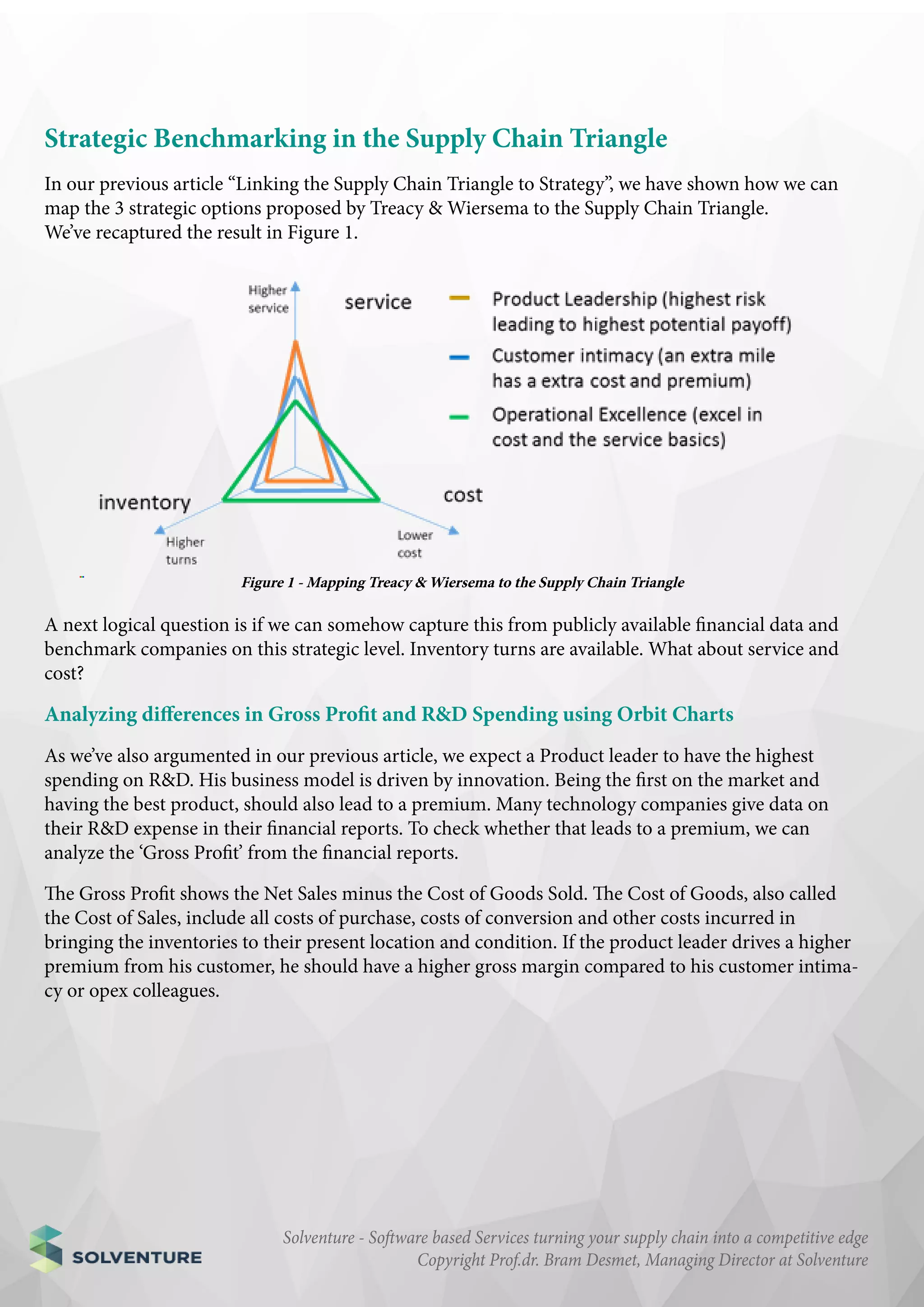 Chapter 5 - Strategic Benchmarking in the Supply Chain Triangle | PDF