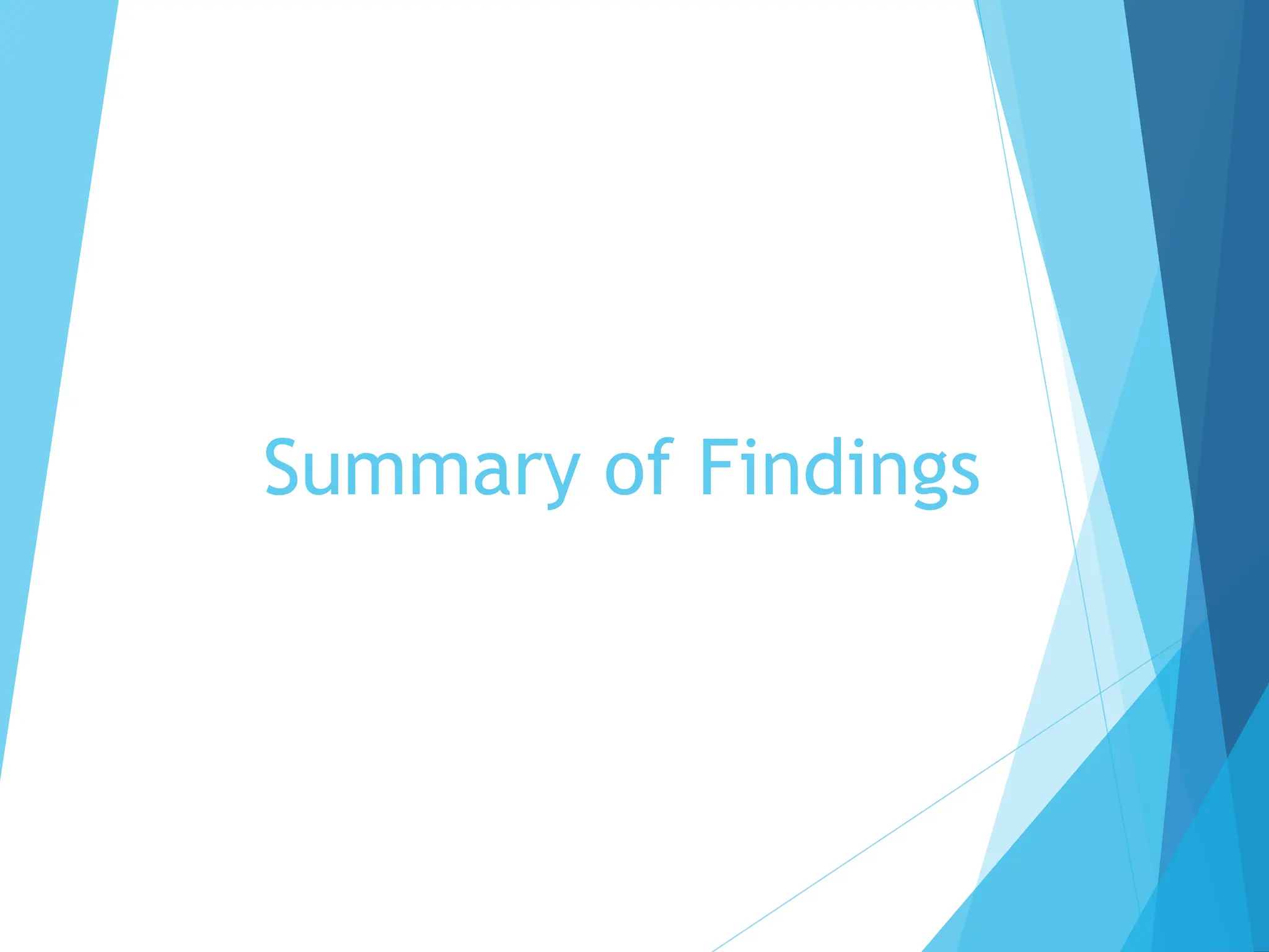 Chapter 5 - Summary of Findings, Conclusions and Recommendations.pptx