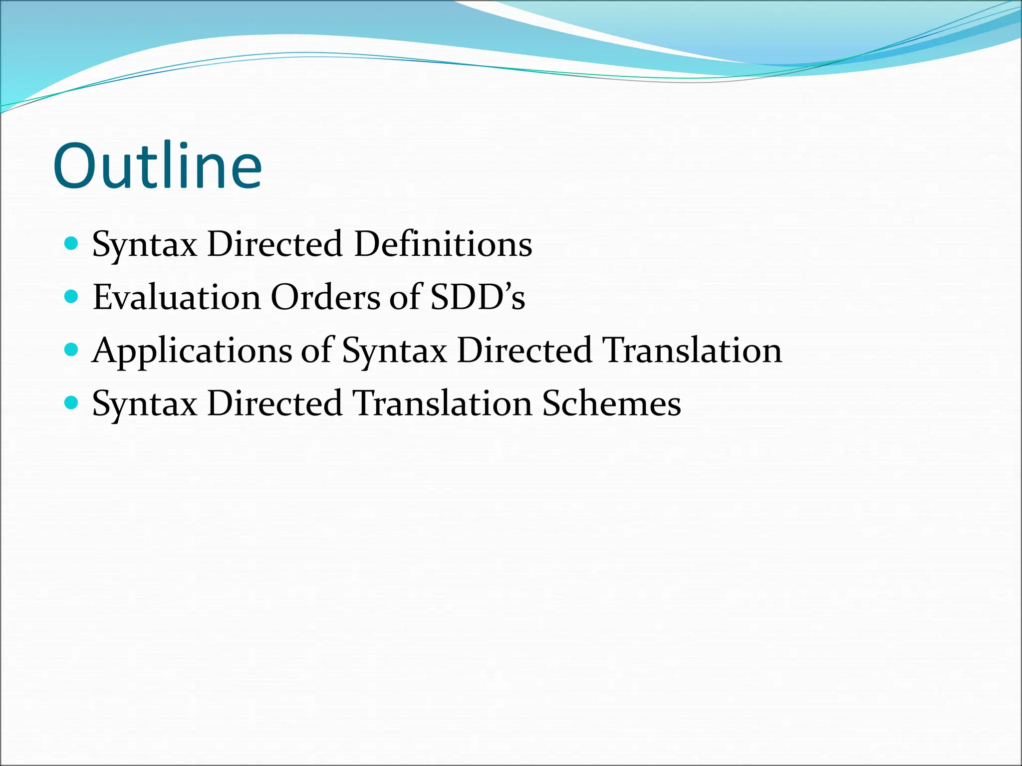 Chapter 5 - Syntax Directed Translation.ppt