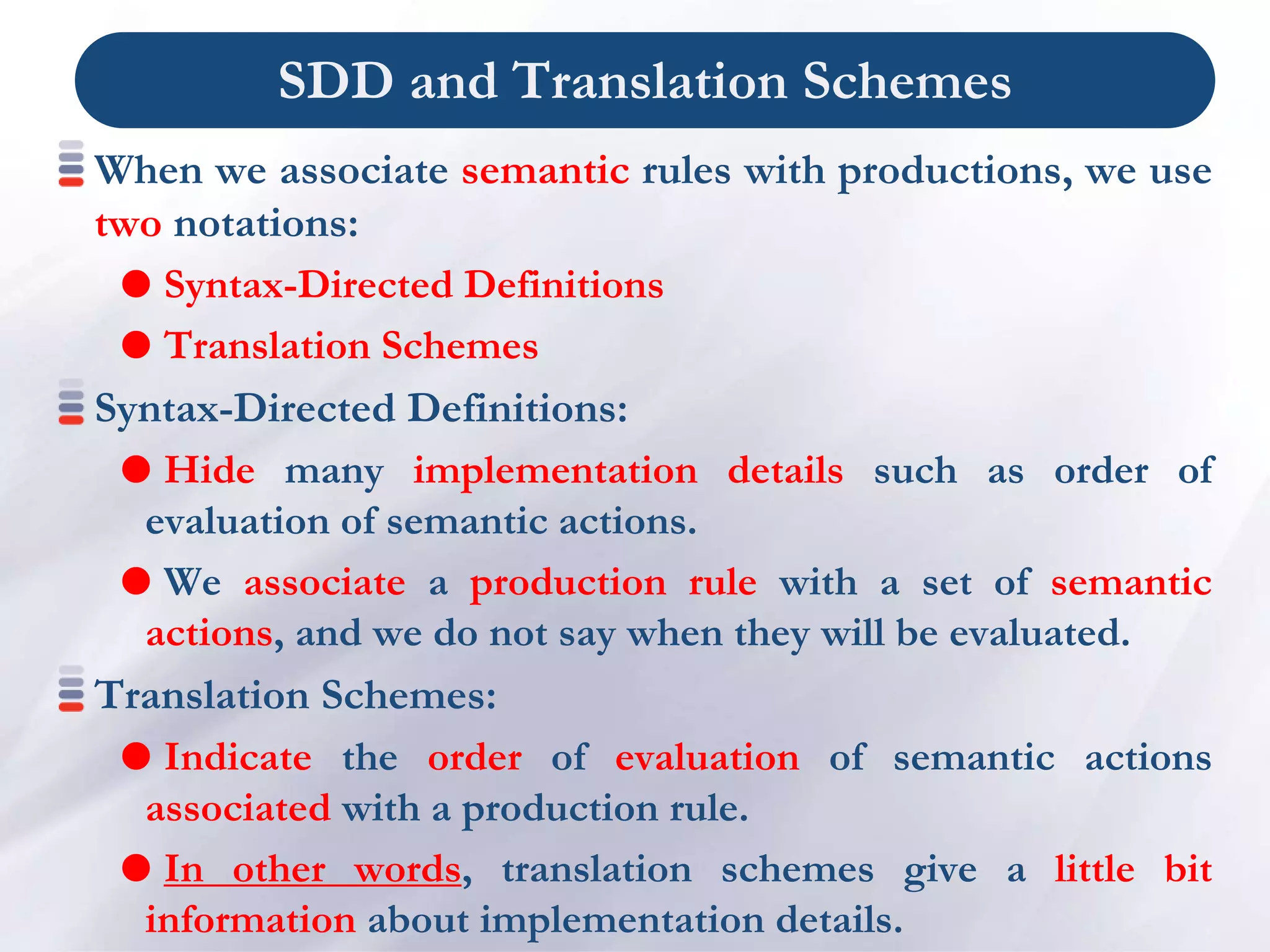 Chapter 5 -Syntax Directed Translation - Copy.ppt