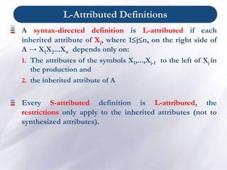 Chapter 5 -Syntax Directed Translation - Copy.ppt