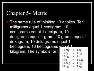 Chapter 5: Metric Measurements | PPT