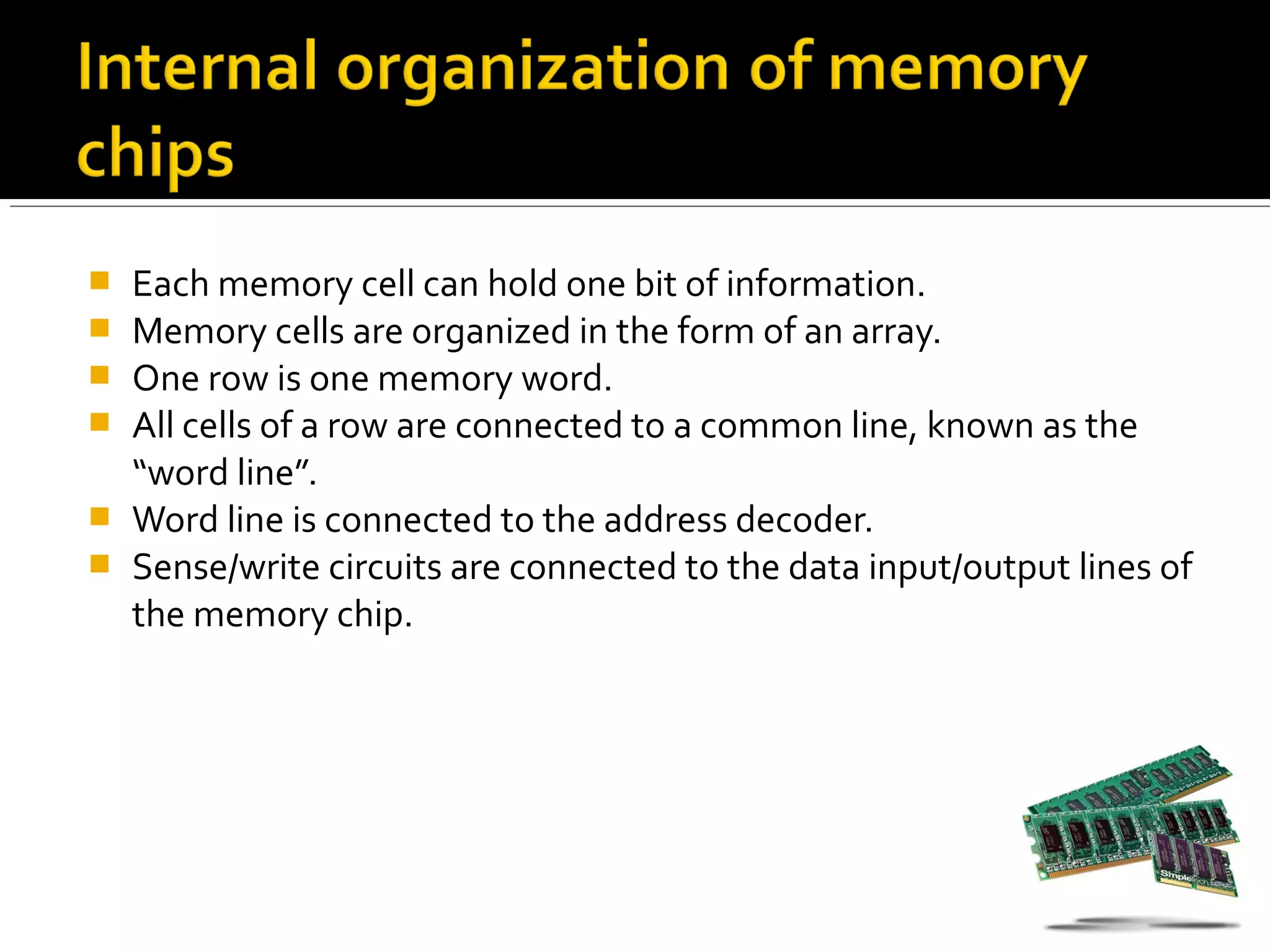 Chapter5 the memory-system-jntuworld | PPT | Data Storage and Warehousing | Computing