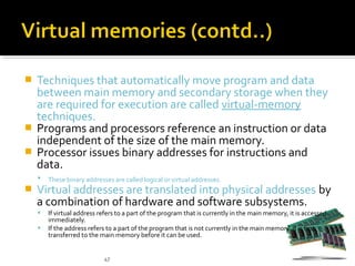 Chapter5 the memory-system-jntuworld | PPT | Data Storage and Warehousing | Computing