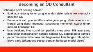 chapter 5 -The Organization Development Practitioner and the OD Process ...