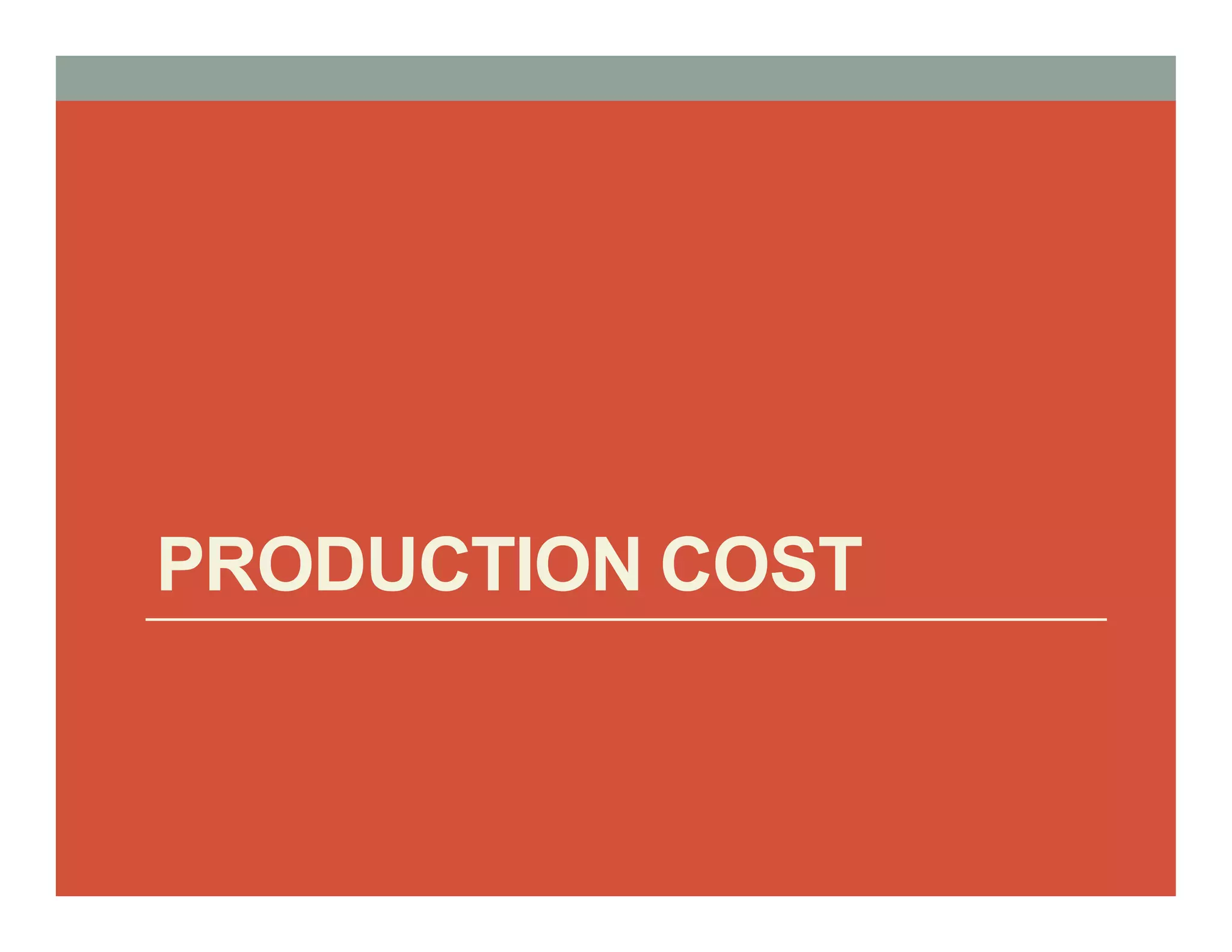 Chapter 5 the production process and costs | PPTX