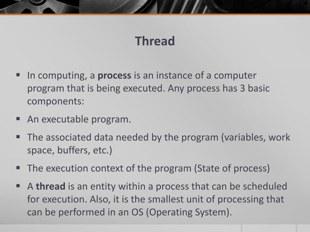 Chapter 5 - THREADING & REGULAR exp - MAULIK BORSANIYA | PPTX