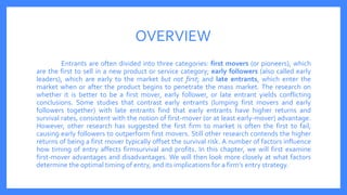 Chapter 5 - Timing of Entry | PPTX