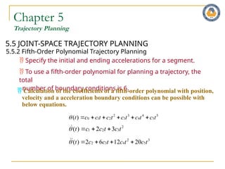Chapter_5_-_Trajectory_Planning _Dr. Mustafa K. Uyguroğlu.pptx
