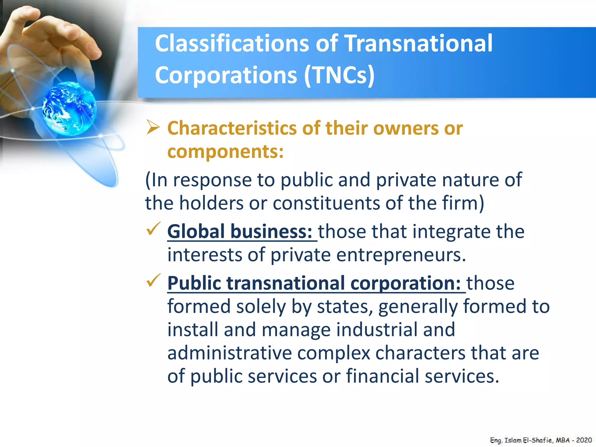Chapter 5 Transnational Corporations (TNC) | PDF