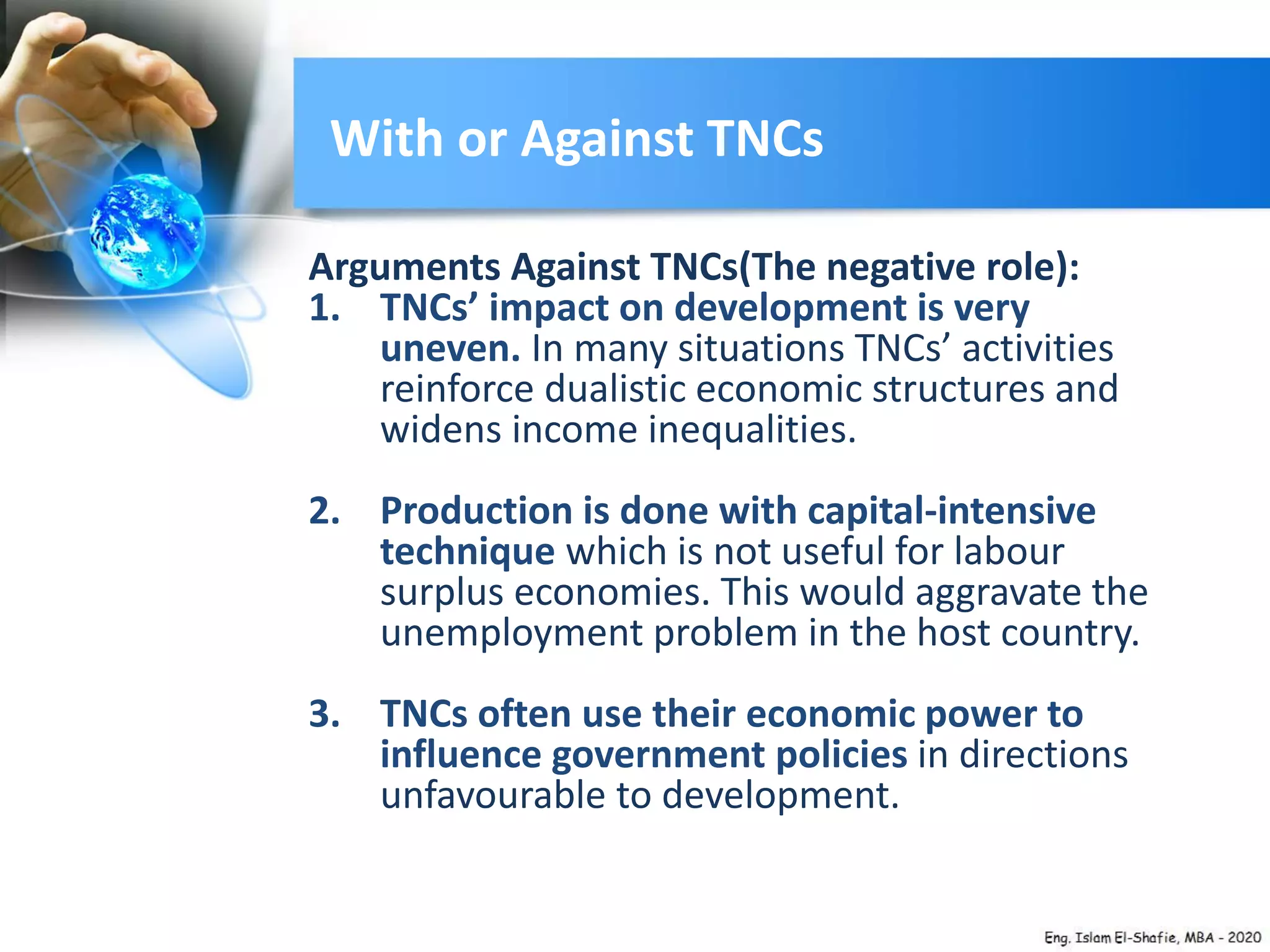 Chapter 5 Transnational Corporations (TNC) | PDF