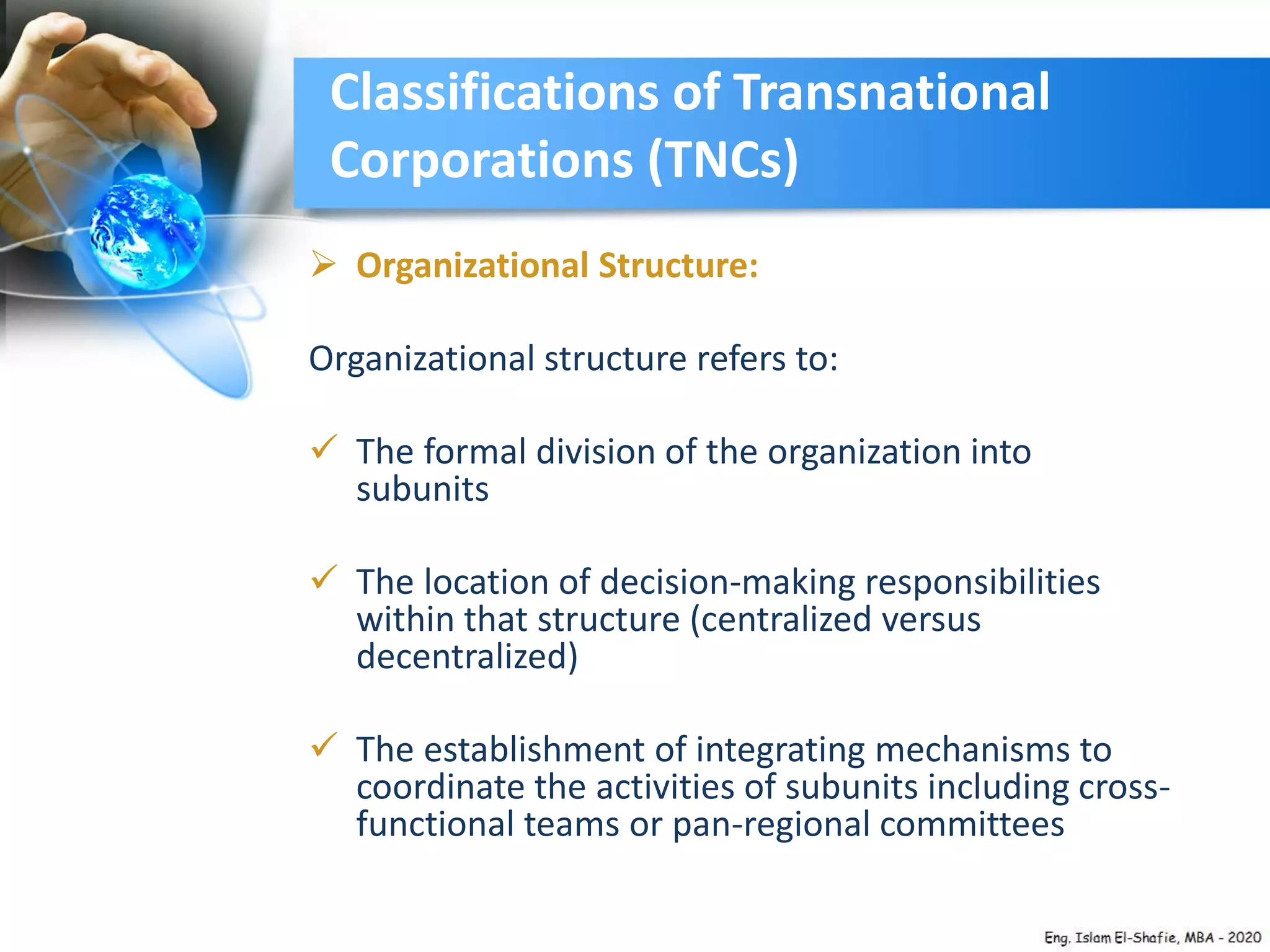 Chapter 5 Transnational Corporations (TNC) | PDF