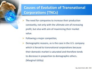 Chapter 5 Transnational Corporations (TNC) | PDF